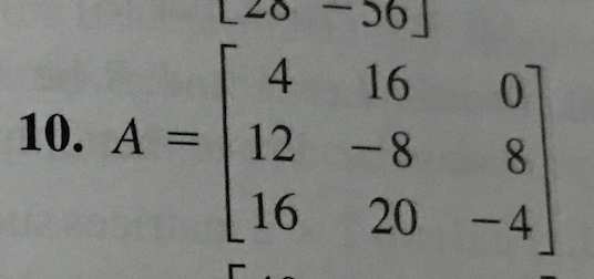 Solved The Determinant of a Scalar Multiple of a Matrix In | Chegg.com