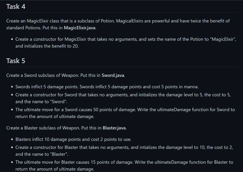 Solved What code should I write for each task? And how would | Chegg.com