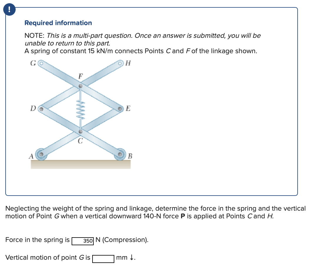 Solved Required information NOTE: This is a multi-part | Chegg.com