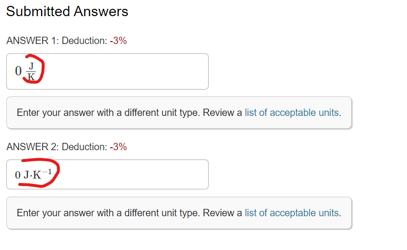 Solved Hello can someone help me with units on this | Chegg.com