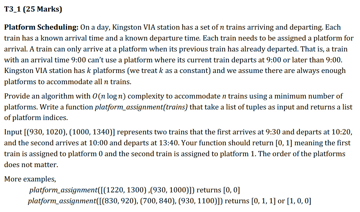 Solved Marking Scheme (for both questions): Program is | Chegg.com