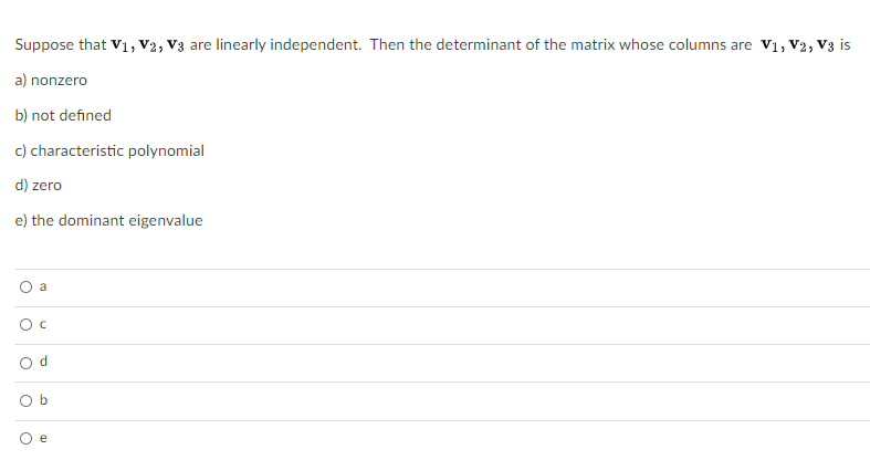 Solved Suppose that V1, V2, V3 are linearly independent. | Chegg.com