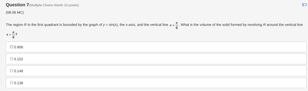 Solved Question 10(Multiple Choice Worth 10 points (06.08 | Chegg.com