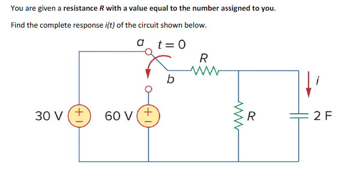 Solved You are given a resistance with a value equal to the | Chegg.com