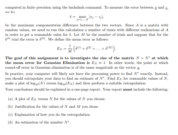 Solved Required submission: 1 page PDF document and Matlab | Chegg.com