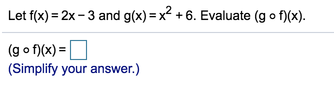 Solved x+ 2 2 Let f(x) 8x-2, g(x) x-3, h(x)=R Find (g o ho | Chegg.com