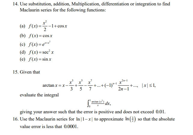 Solved 14. Use substitution, addition, Multiplication, | Chegg.com