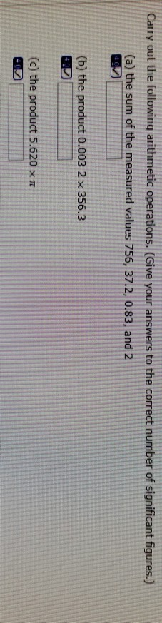 Solved Carry out the following arithmetic operations. (Give | Chegg.com