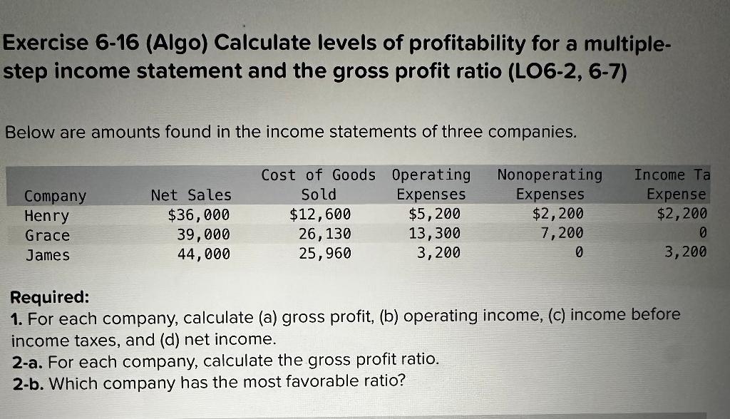 Solved Exercise 6 16 Algo Calculate Levels Of