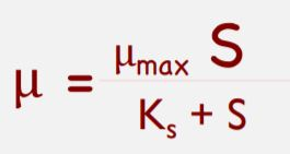 Solved MONOD EQUATION 1. How would you modify this | Chegg.com
