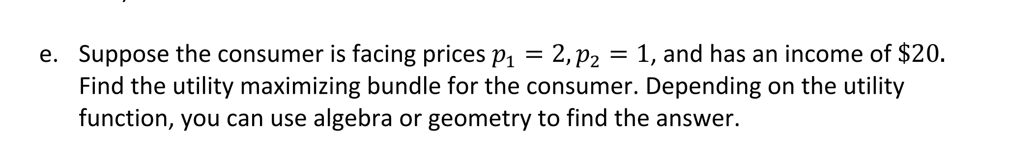 Solved Give an answer to the following question for each of | Chegg.com