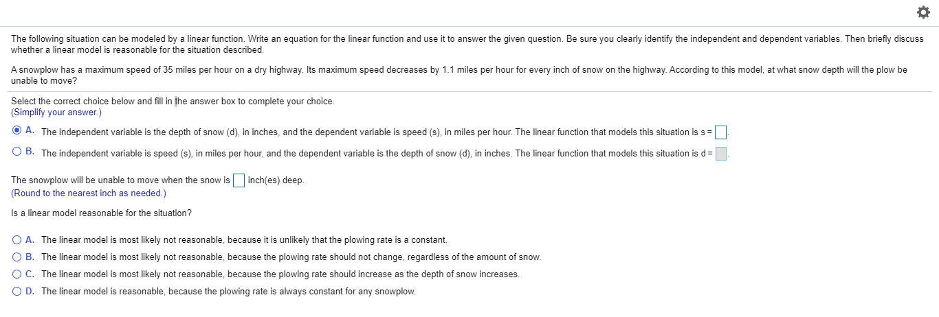 Solved The following situation can be modeled by a linear | Chegg.com