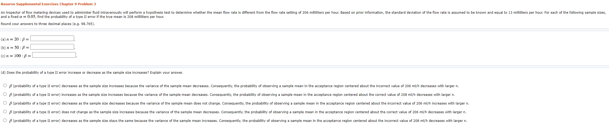 Solved Reserve Supplemental Exercises Chapter 9 Problem 3 An | Chegg.com