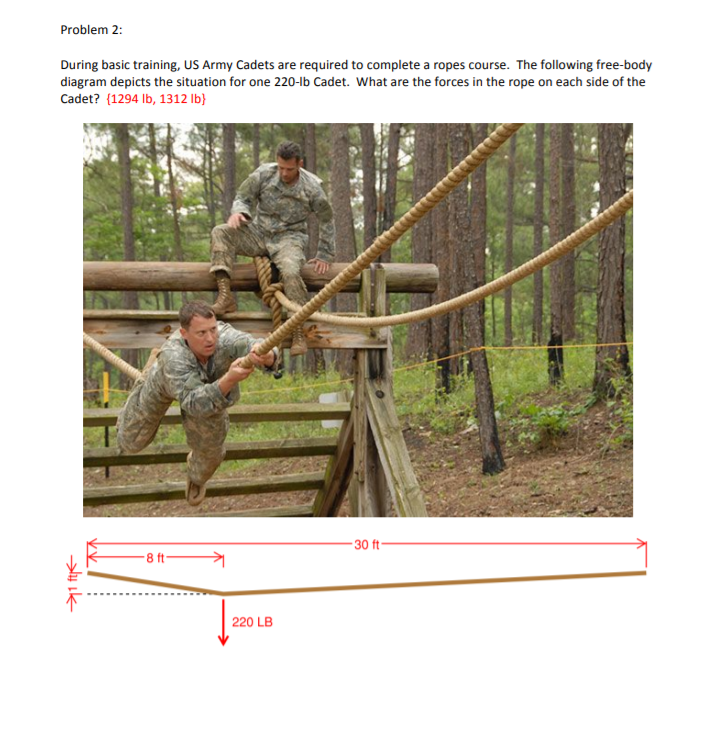Solved During basic training, US Army Cadets are required to | Chegg.com