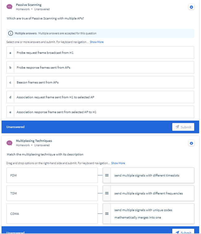 Solved Mobility with Direct Routing Homework. Unanswered | Chegg.com