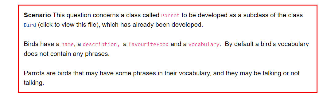 Solved import java.util.*; /** * An abstract class to | Chegg.com