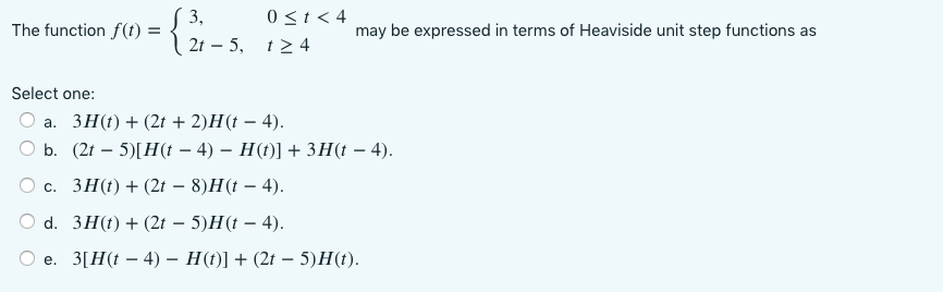 Solved The function | Chegg.com