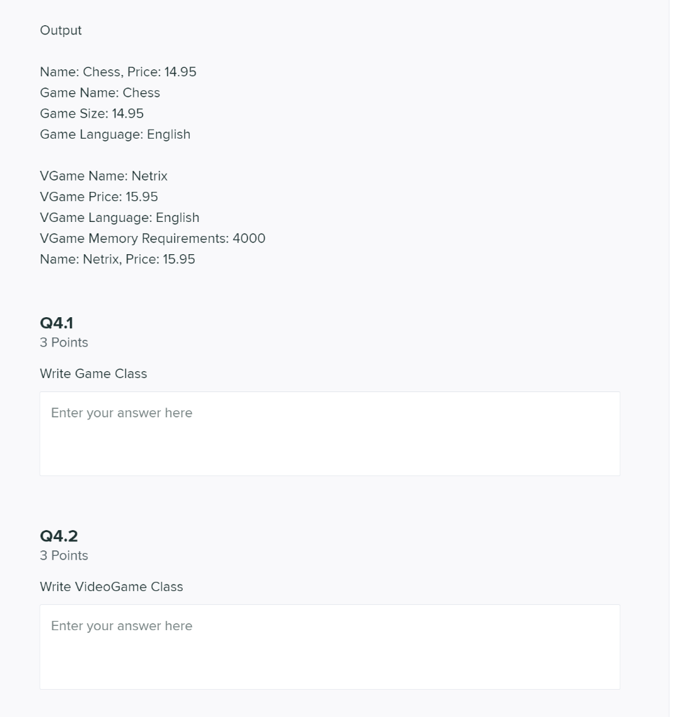 Solved Q4 Write JavaScript that defines two "classes" using | Chegg.com
