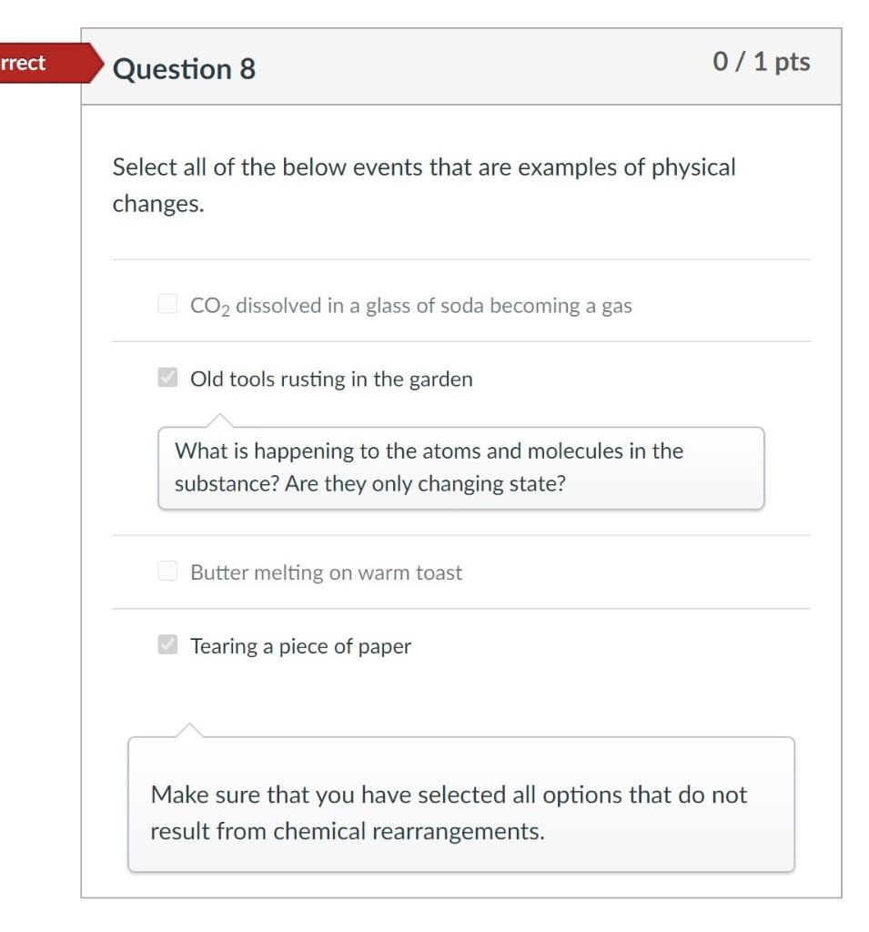 Solved Rrect Question 8 0 1 Pts Select All Of The Below 4814