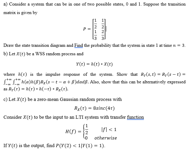 Solved **I need solution with explain for each step*** ﻿ a) | Chegg.com