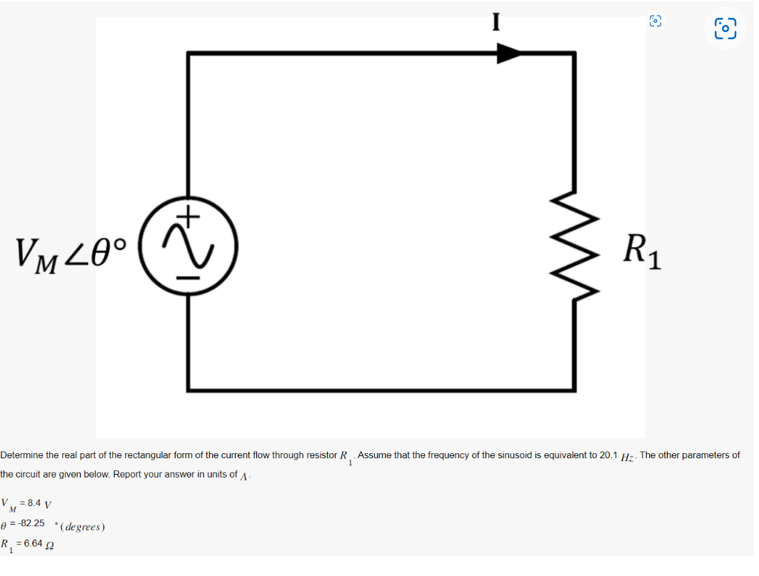 Solved Determine the real part of the rectangular form of | Chegg.com