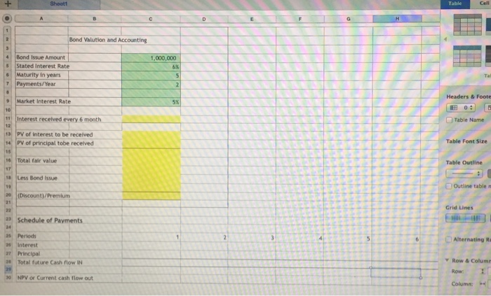 Solved Simulation 5 Build an Excel spreadsheet for a | Chegg.com