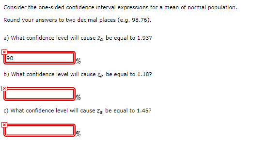 Solved Consider the one-sided confidence interval | Chegg.com