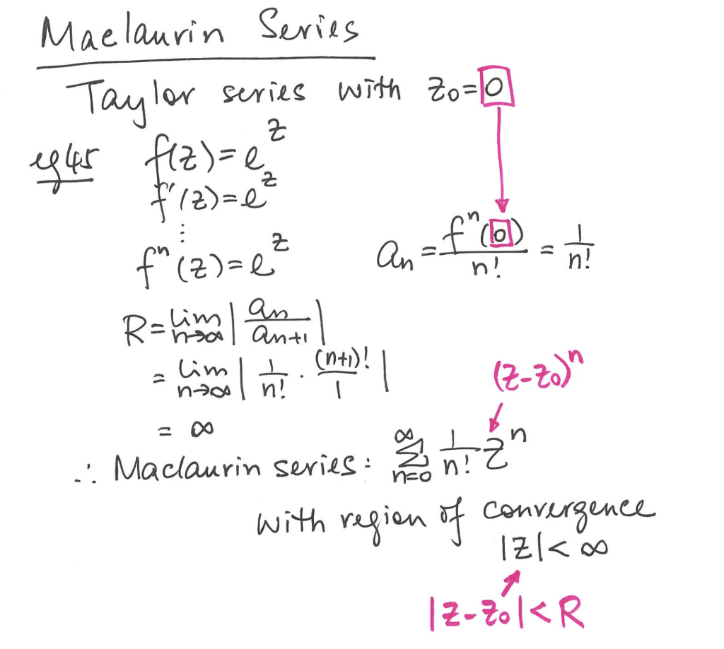 Solved Find the Taylor series of cos z about z = 0 and | Chegg.com