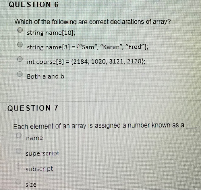Solved QUESTION 3 A program has the main0 function and two | Chegg.com