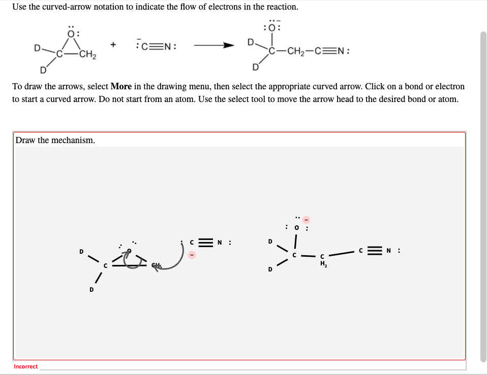 Solved Use the curved-arrow notation to indicate the flow of | Chegg.com