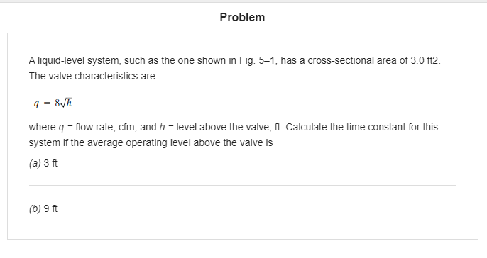 Solved Process Systems Analysis and Control (3rd Edition) | Chegg.com