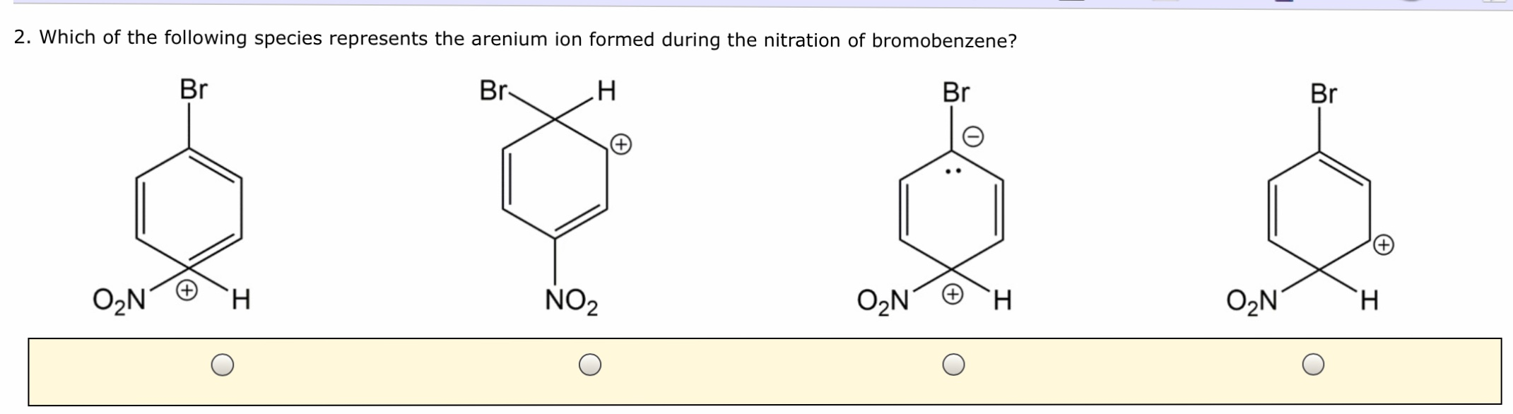 Solved 2. Which of the following species represents the | Chegg.com