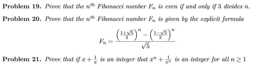Solved Can someone solve problems 19 and 21 for me using | Chegg.com