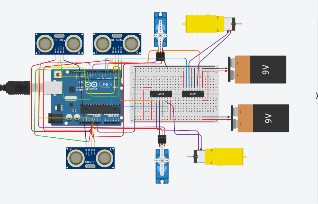 Solved Hello , I need a C++ code for a robot on tinkerCAD to | Chegg.com