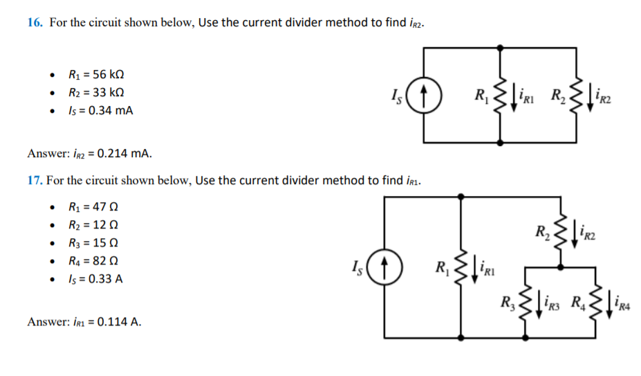 Solved 10. For the circuit shown below, the current through | Chegg.com