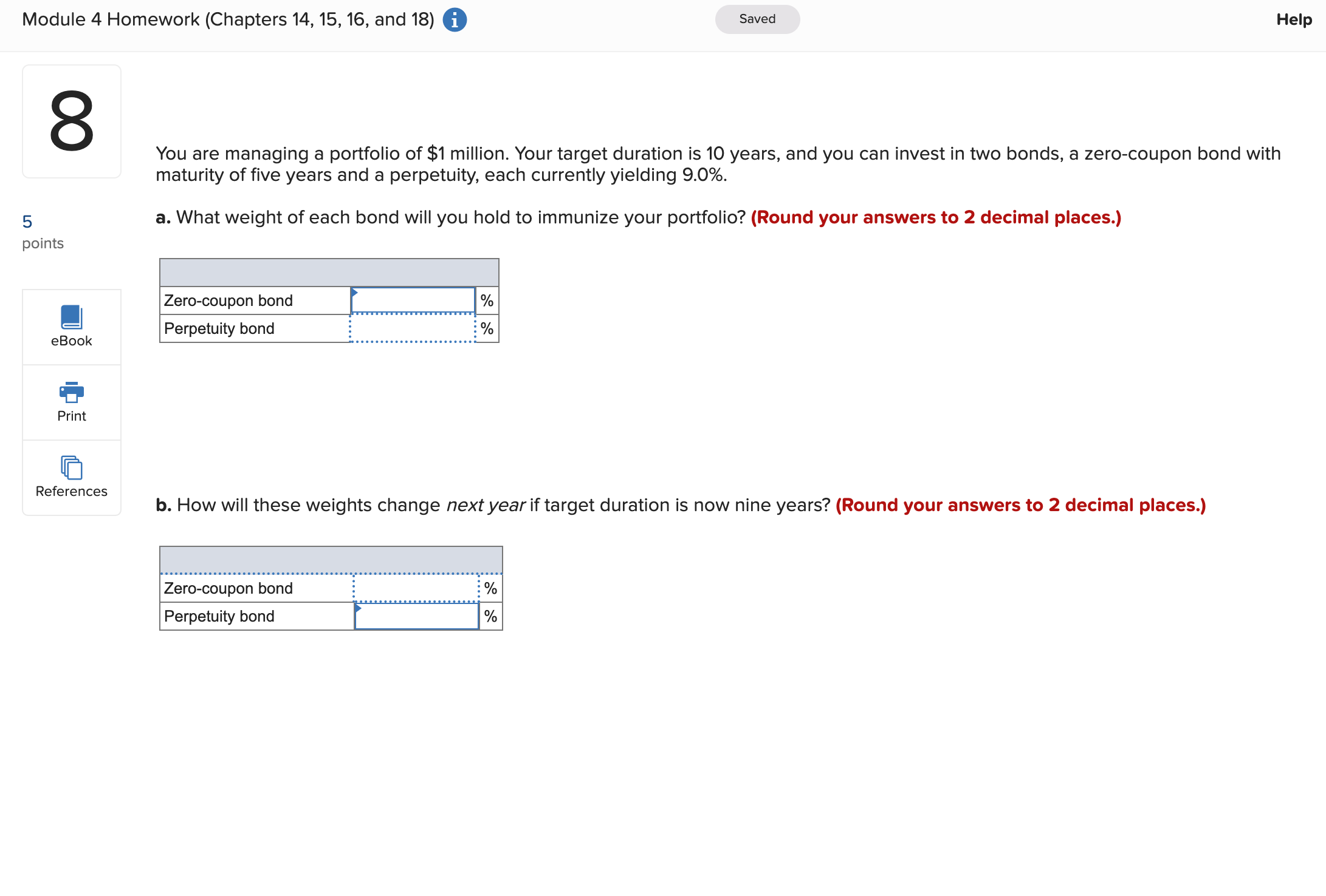 Module 4 Homework (Chapters 14, 15, 16, and 18) (i) | Chegg.com