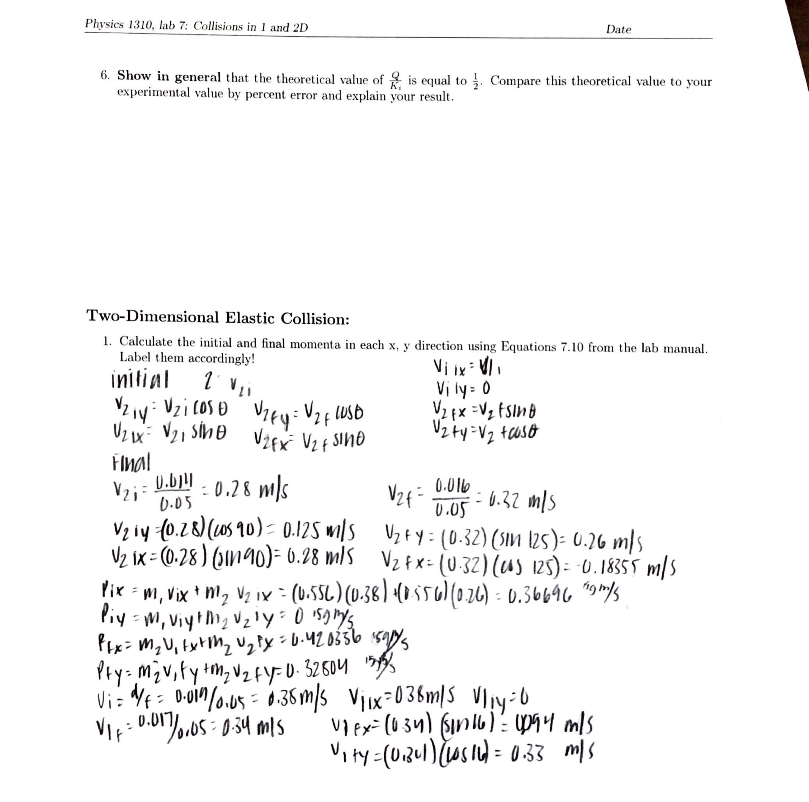 One Dimensional Collisions Length of the sail: 10.1 | Chegg.com