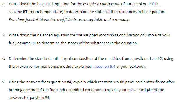 Fuel is C16H34 Balanced Equation: C16H34(s) + | Chegg.com