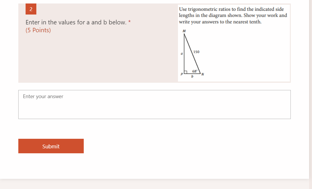 Solved 1 If angle Q is a right angle In APQR, identify the | Chegg.com