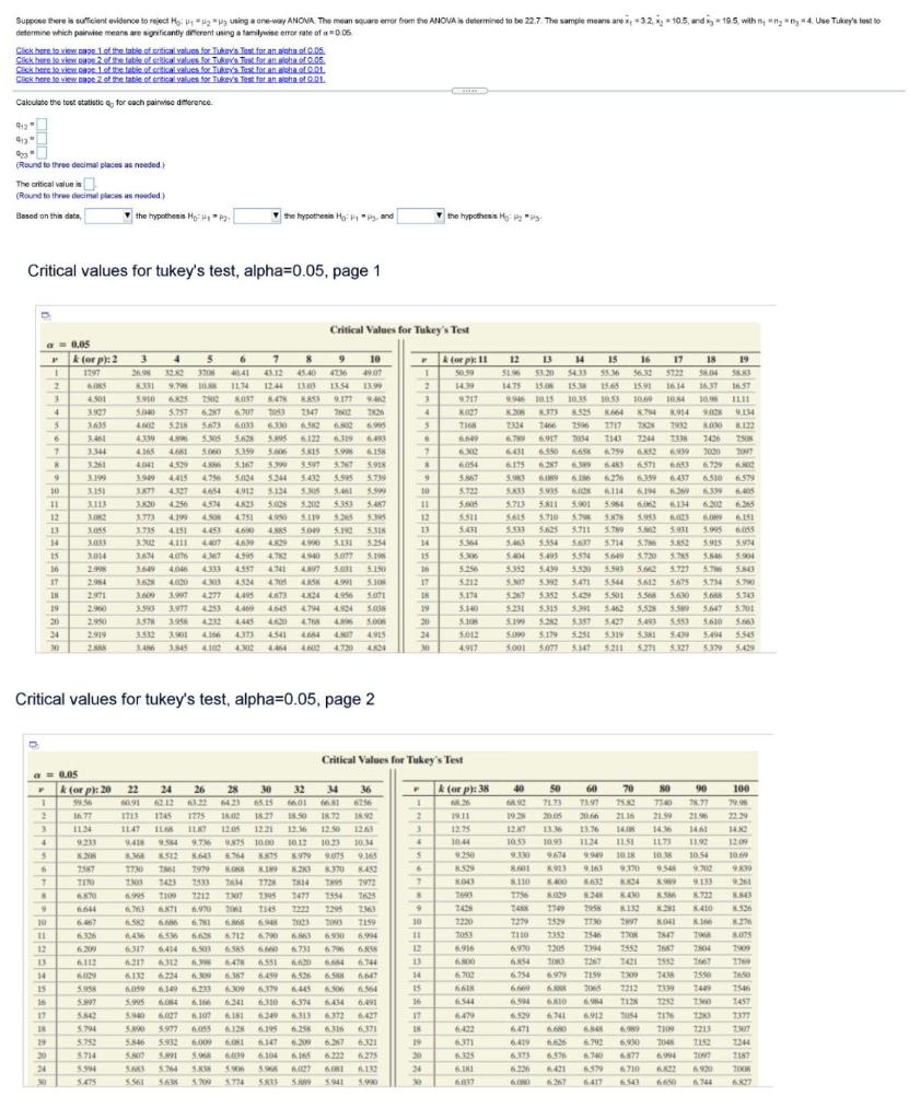 Solved Numbers are: 22.7 3.2 10.5 19.5 4 reject or do | Chegg.com