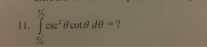Solved 3 csc" θ cot | Chegg.com