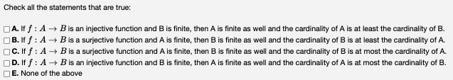 Solved Given the function f : (-1,0) +R; f(x) = 2, check | Chegg.com
