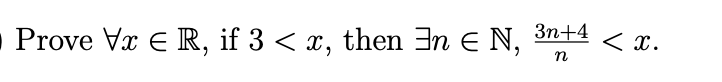 Solved State the Archimedean property. - Prove Vx e R, if 3 | Chegg.com