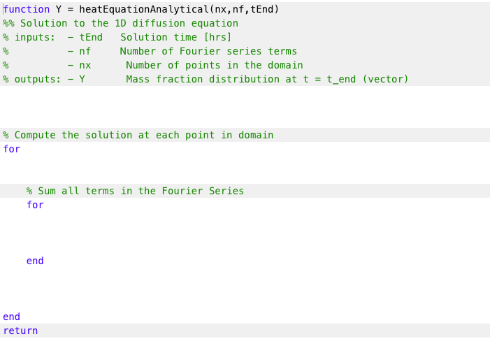 Solved Following from your implementation of the Heat | Chegg.com