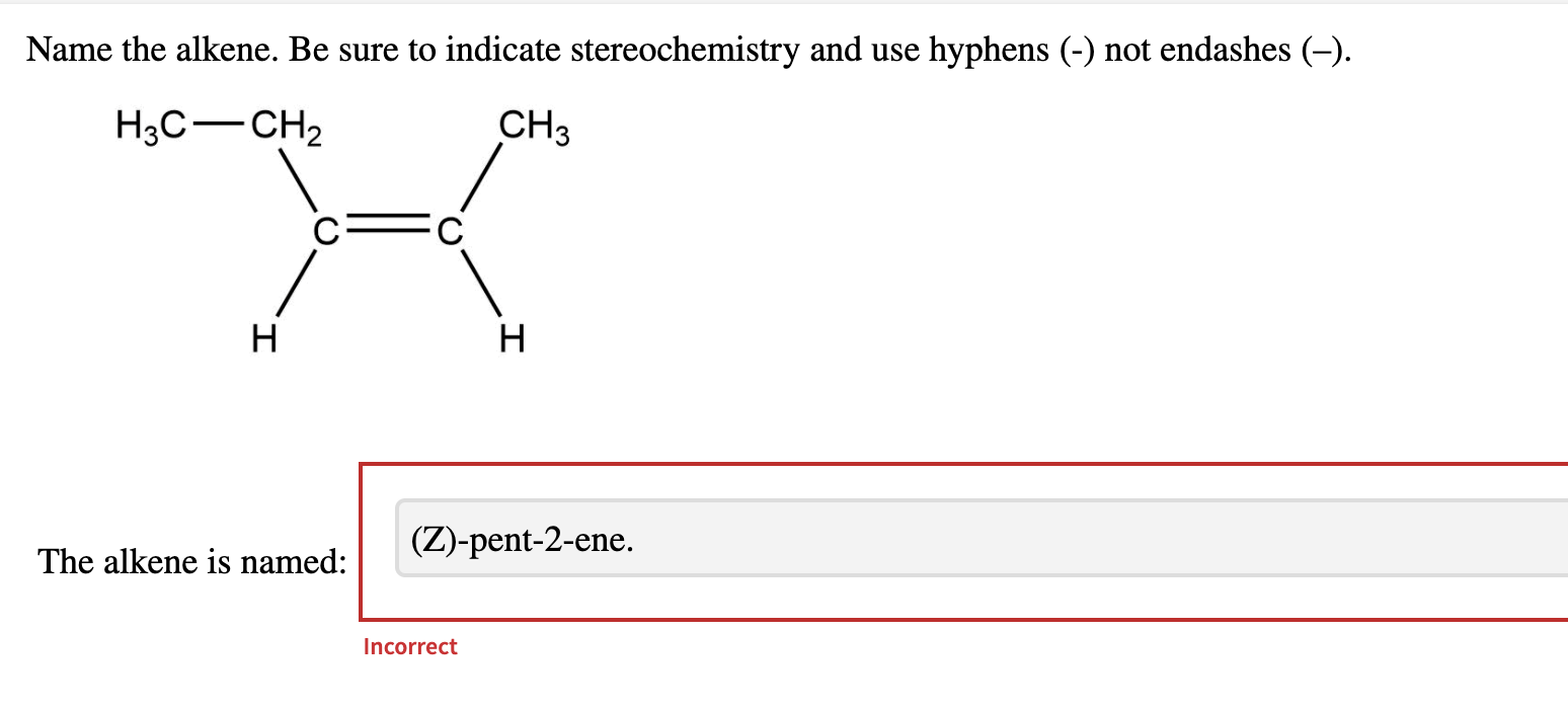 Solved Name the given alkyne. Н. alkyne name: Name the | Chegg.com