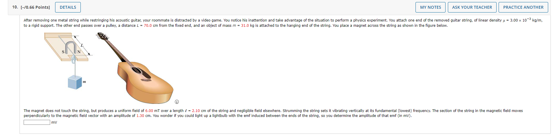 Solved mV | Chegg.com