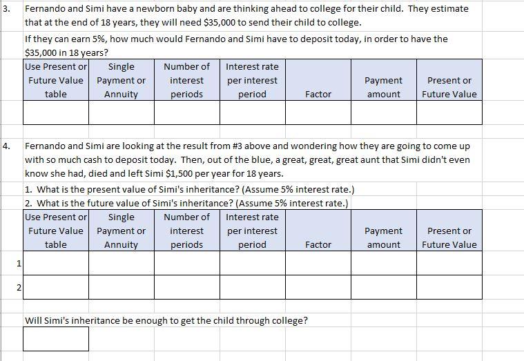 Solved Present Value and Future Value Practice Use the | Chegg.com