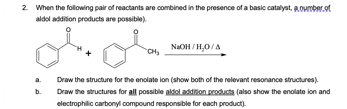 Solved HELP ASAP: When the following pair of reactants are | Chegg.com
