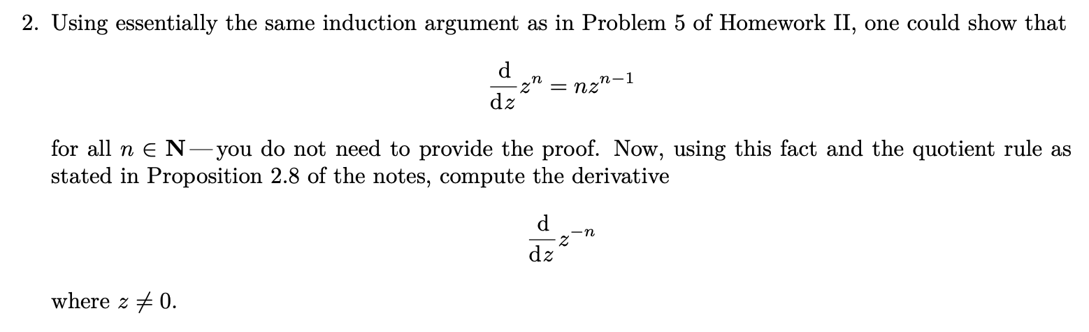Solved Using essentially the same induction argument as in | Chegg.com