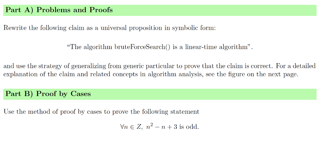 Solved Proof By Cases And Proving BruteForceSearch Runn Chegg Solved Proof By Cases And Proving BruteForceSearch Runn Chegg